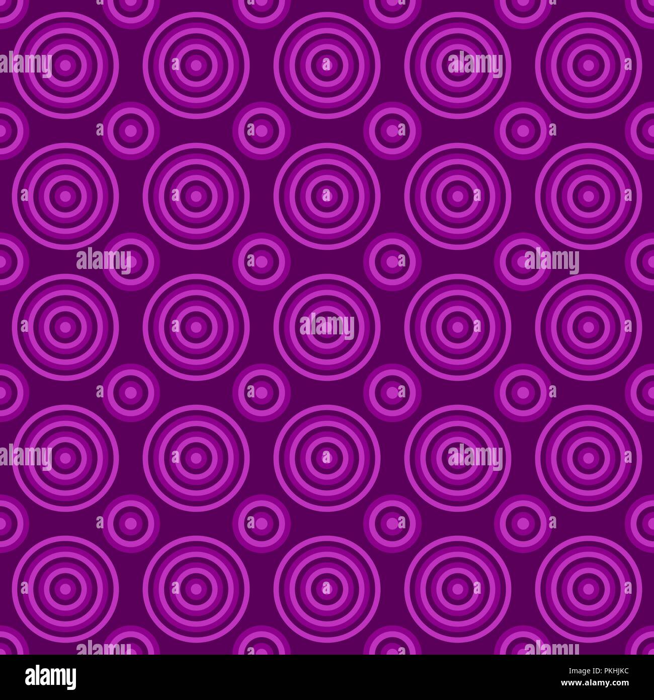 Geometrical Repeating Pattern Vector Circle Background Illustration