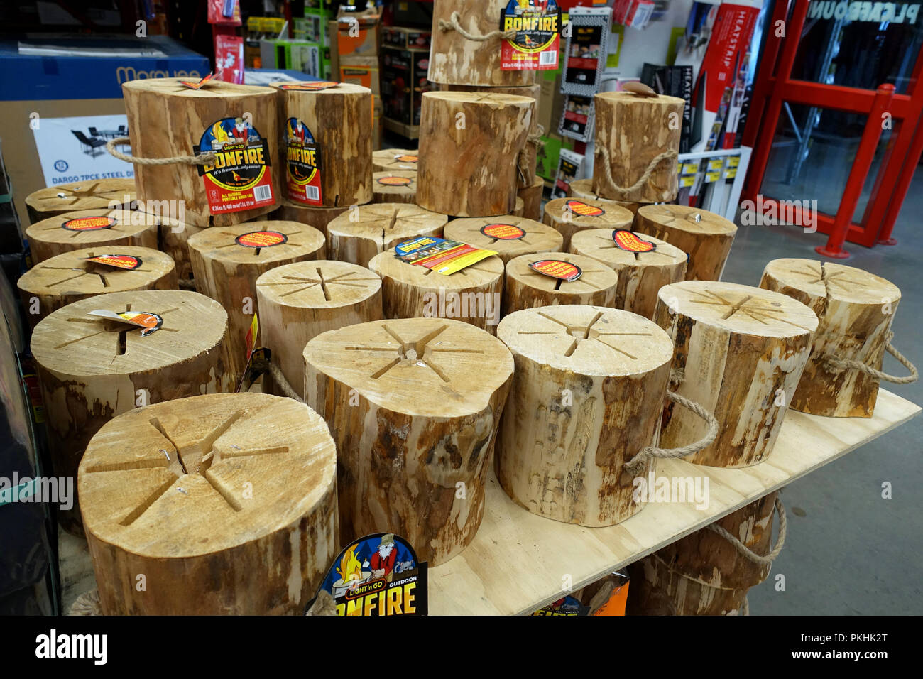 Swedish fire log hi-res stock photography and images - Alamy