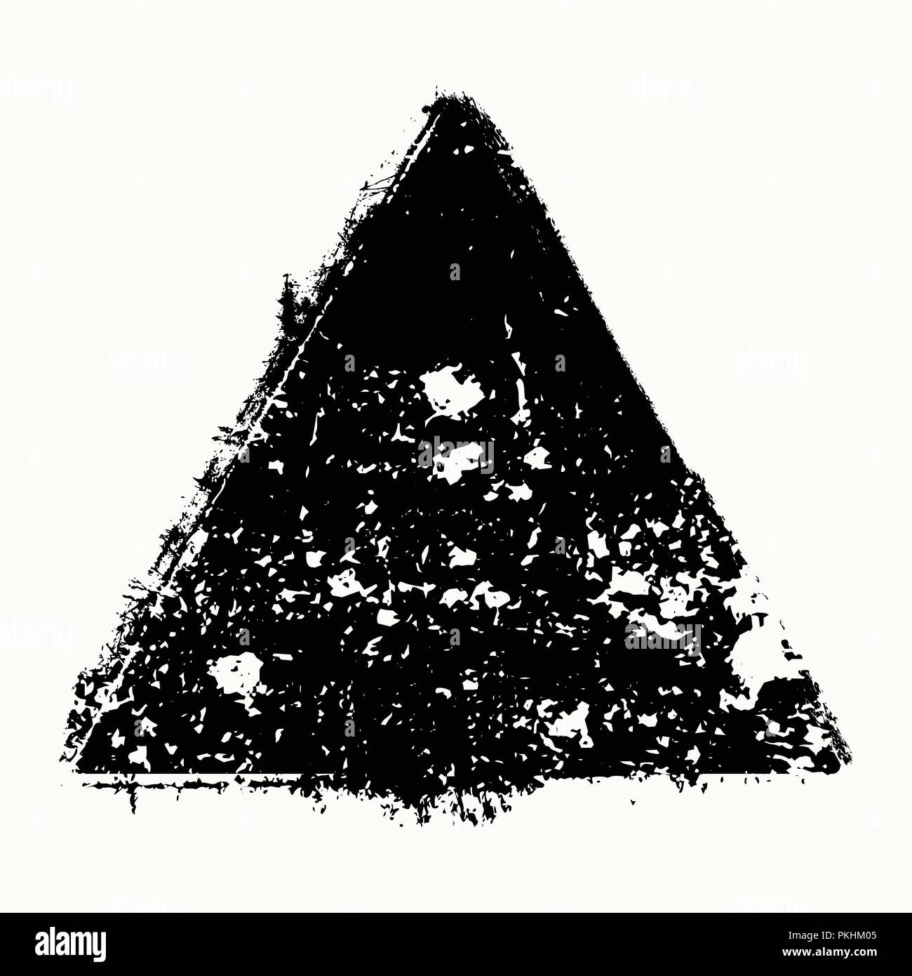 Black triangle frame Stock Vector Images - Alamy