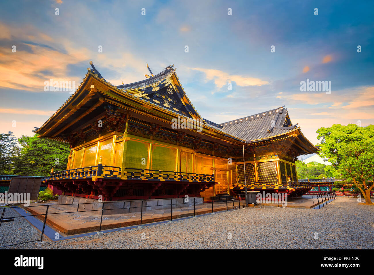Ueno Toshogu Shrine in Ueno Park, Tokyo, Japan TOKYO, JAPAN - APRIL 29 ...