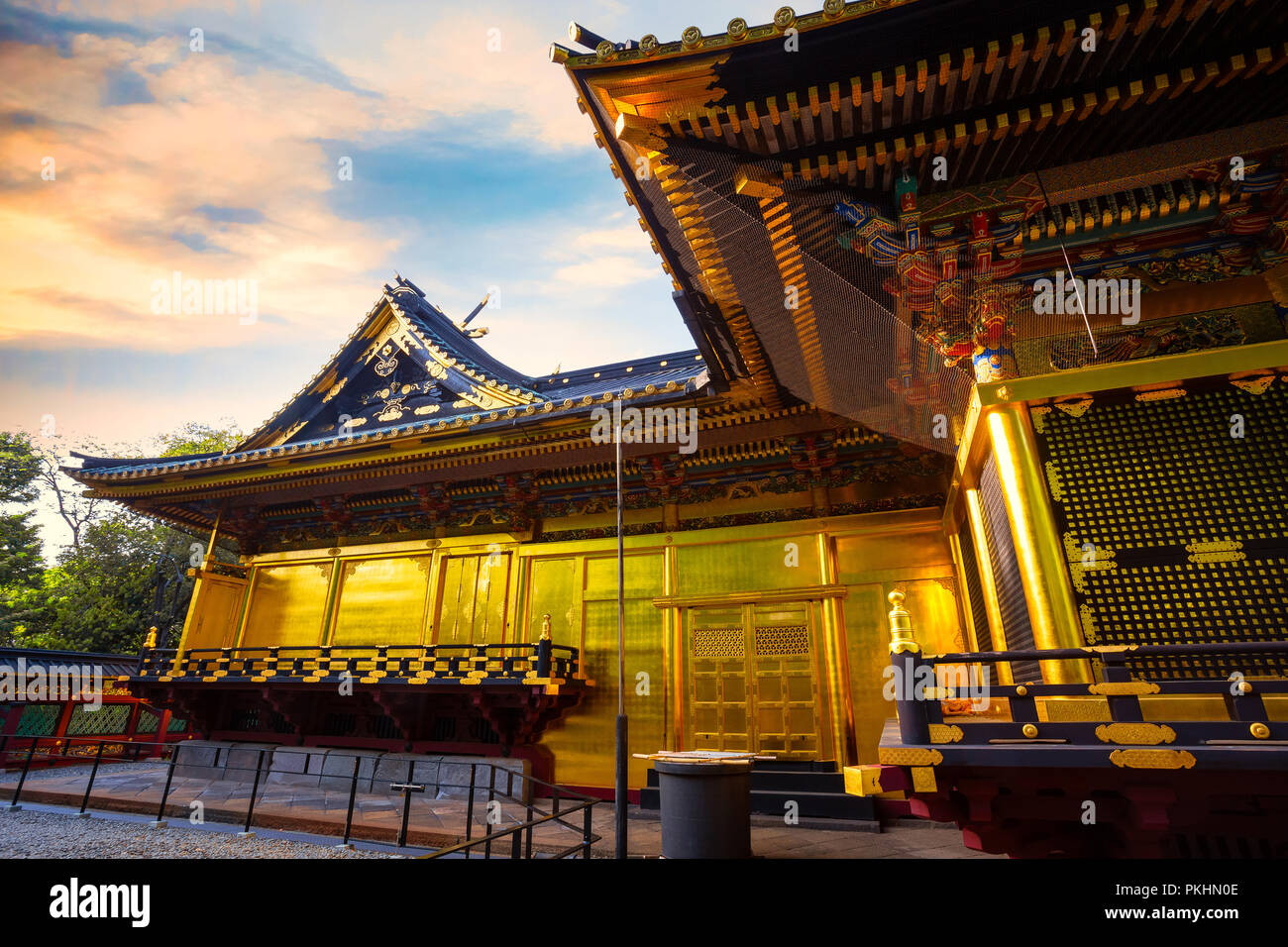 Ueno Toshogu Shrine in Ueno Park, Tokyo, Japan TOKYO, JAPAN - APRIL 29 ...