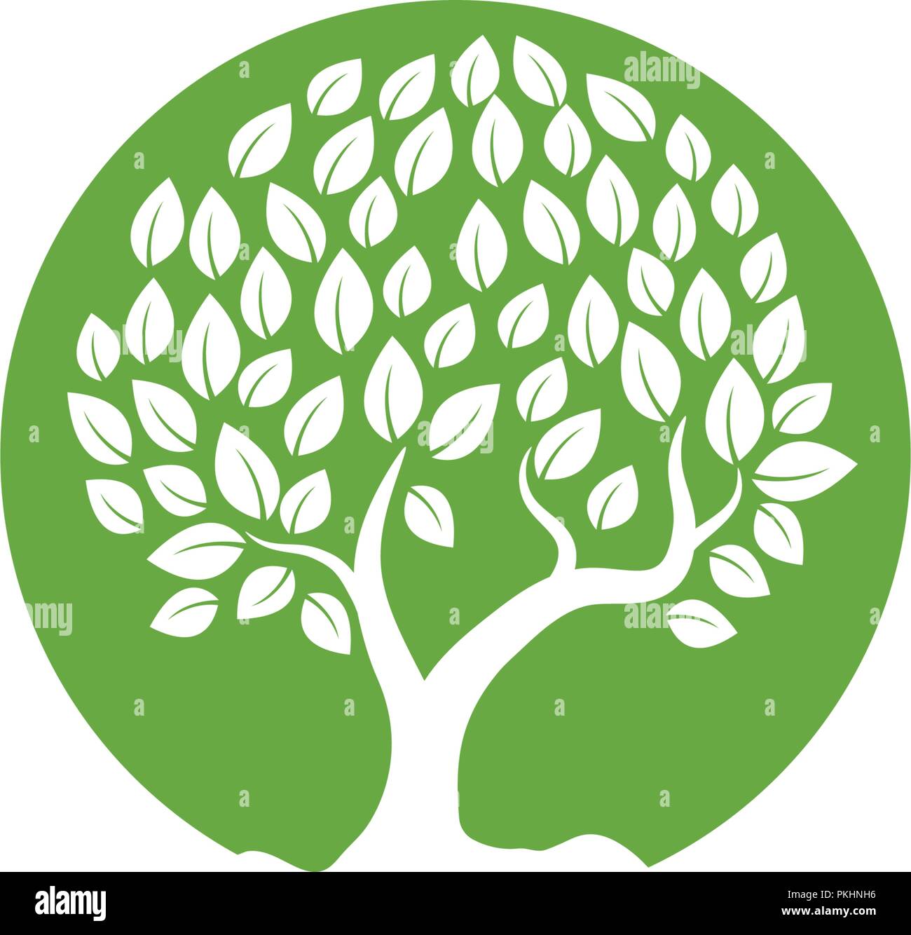 Logos of green Tree leaf ecology nature element vector Stock Vector ...