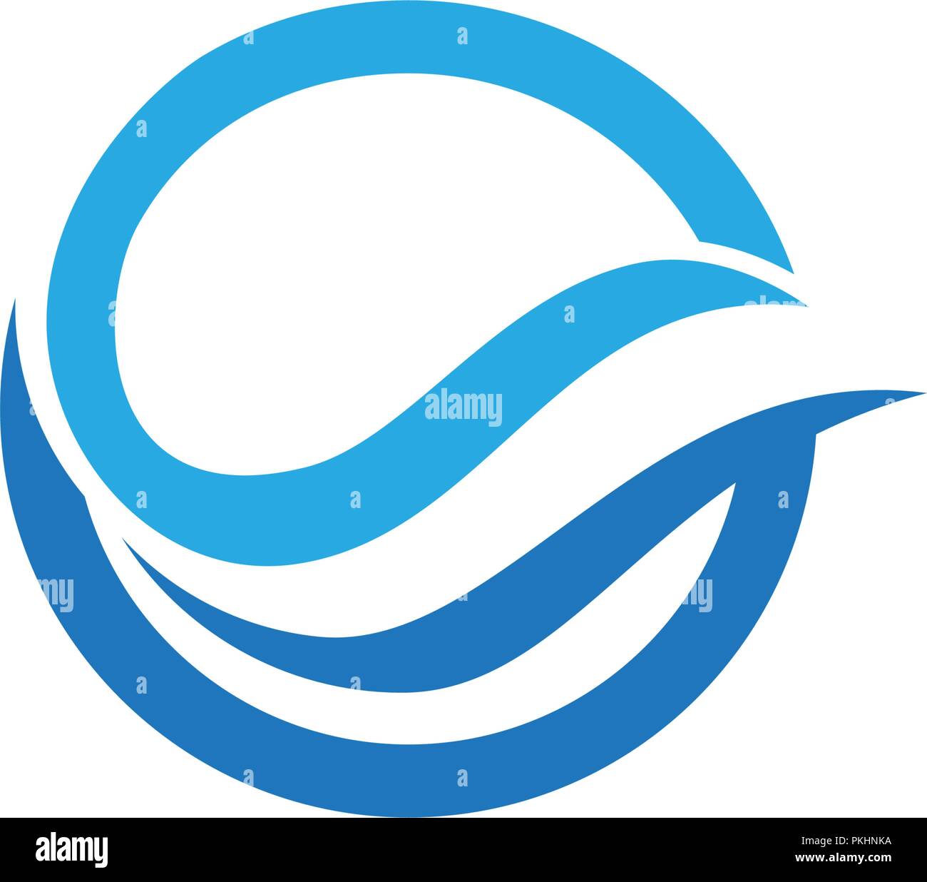 Water wave icon vector illustration design logo Stock Vector Image ...