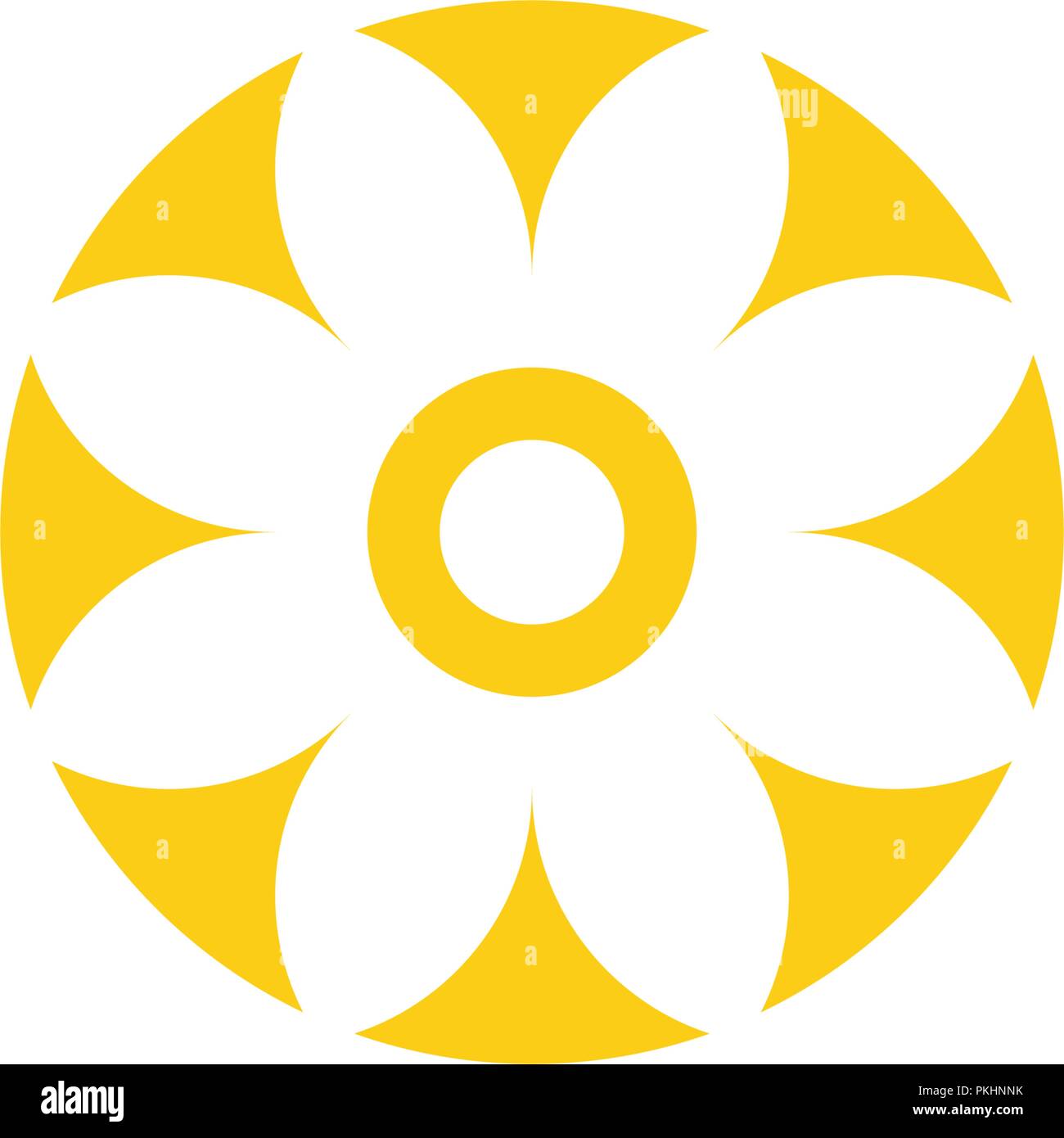 Floral sign concept window Stock Vector Images - Alamy