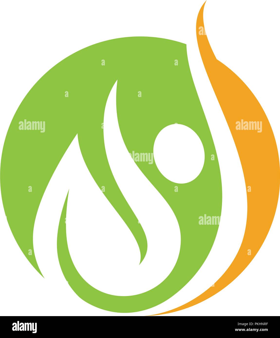 Fun people Healthy Life Logo template vector icon Stock Vector Image ...