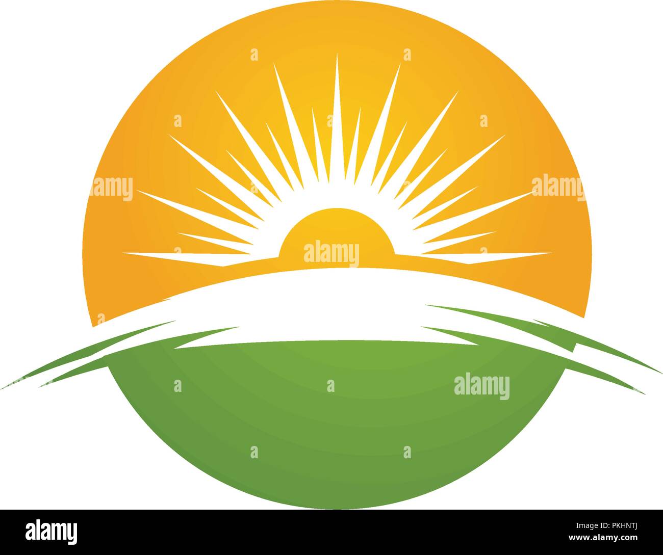 Sun Vector illustration Icon Logo Template design Stock Vector Image ...