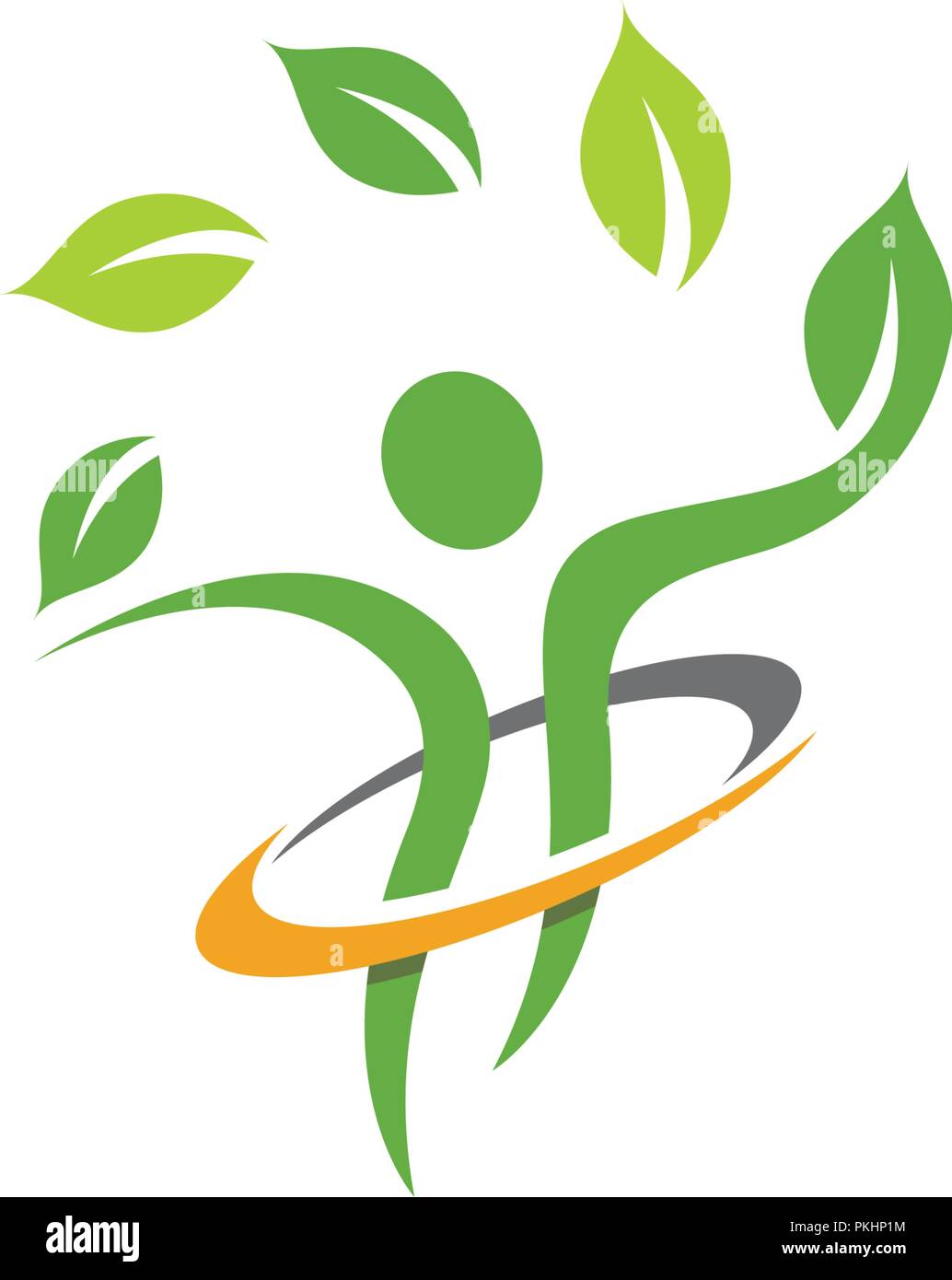 Human character logo sign illustration vector design Stock Vector Image ...