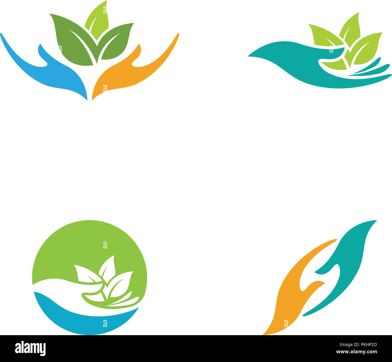 Hand Care Logo Template vector icon Business Stock Vector Image & Art ...