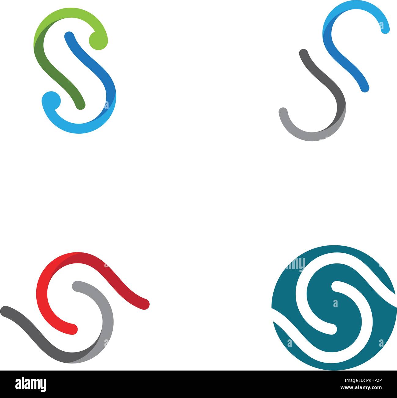 Business corporate S letter logo design vector Stock Vector Image & Art ...