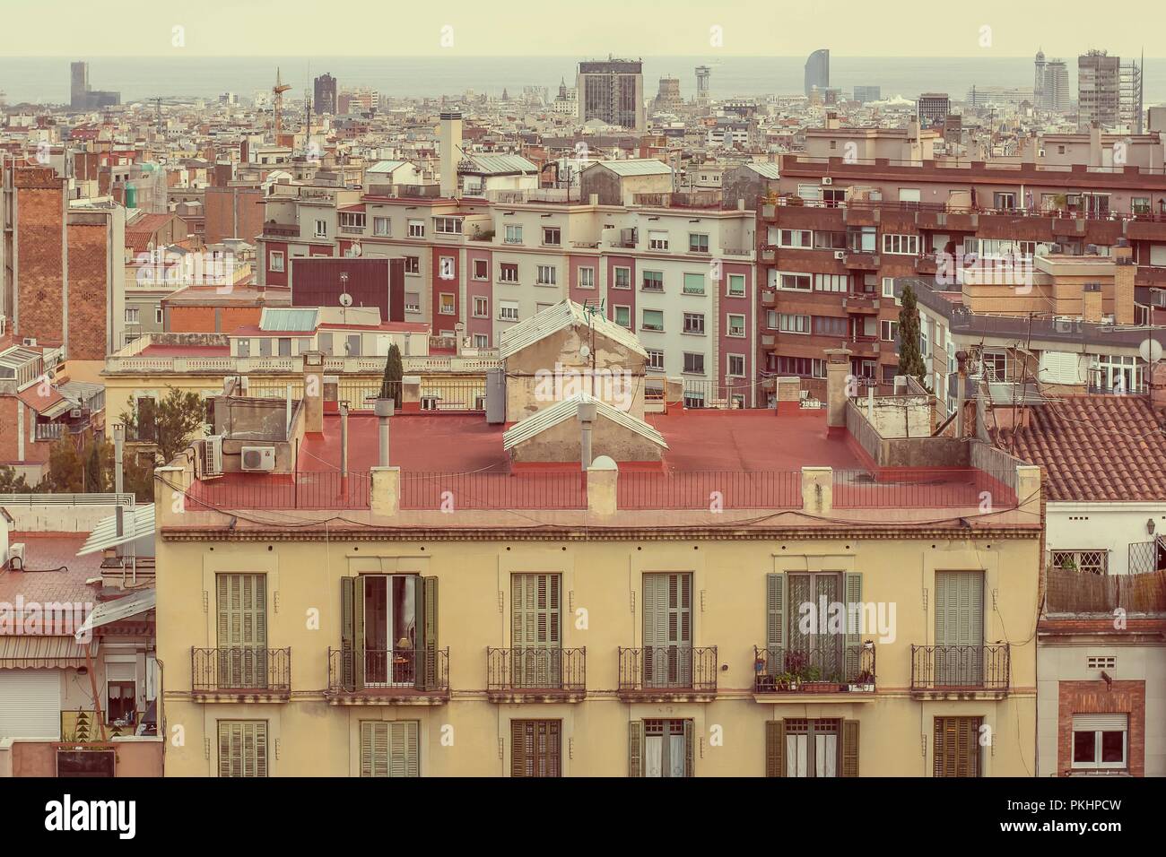 Barcelona is the capital and largest city of Catalonia Stock Photo - Alamy