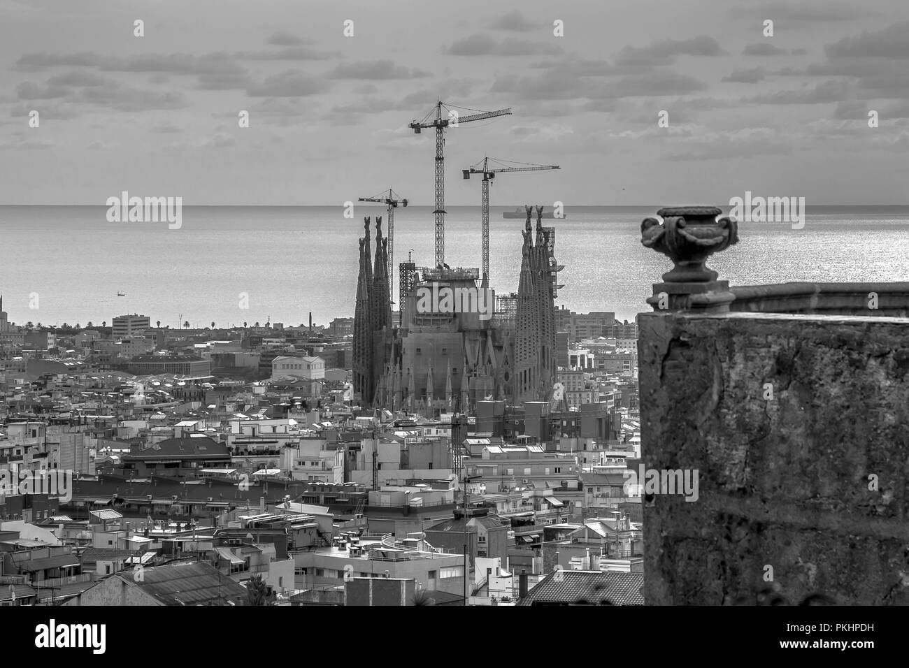 Barcelona is the capital and largest city of Catalonia Stock Photo - Alamy