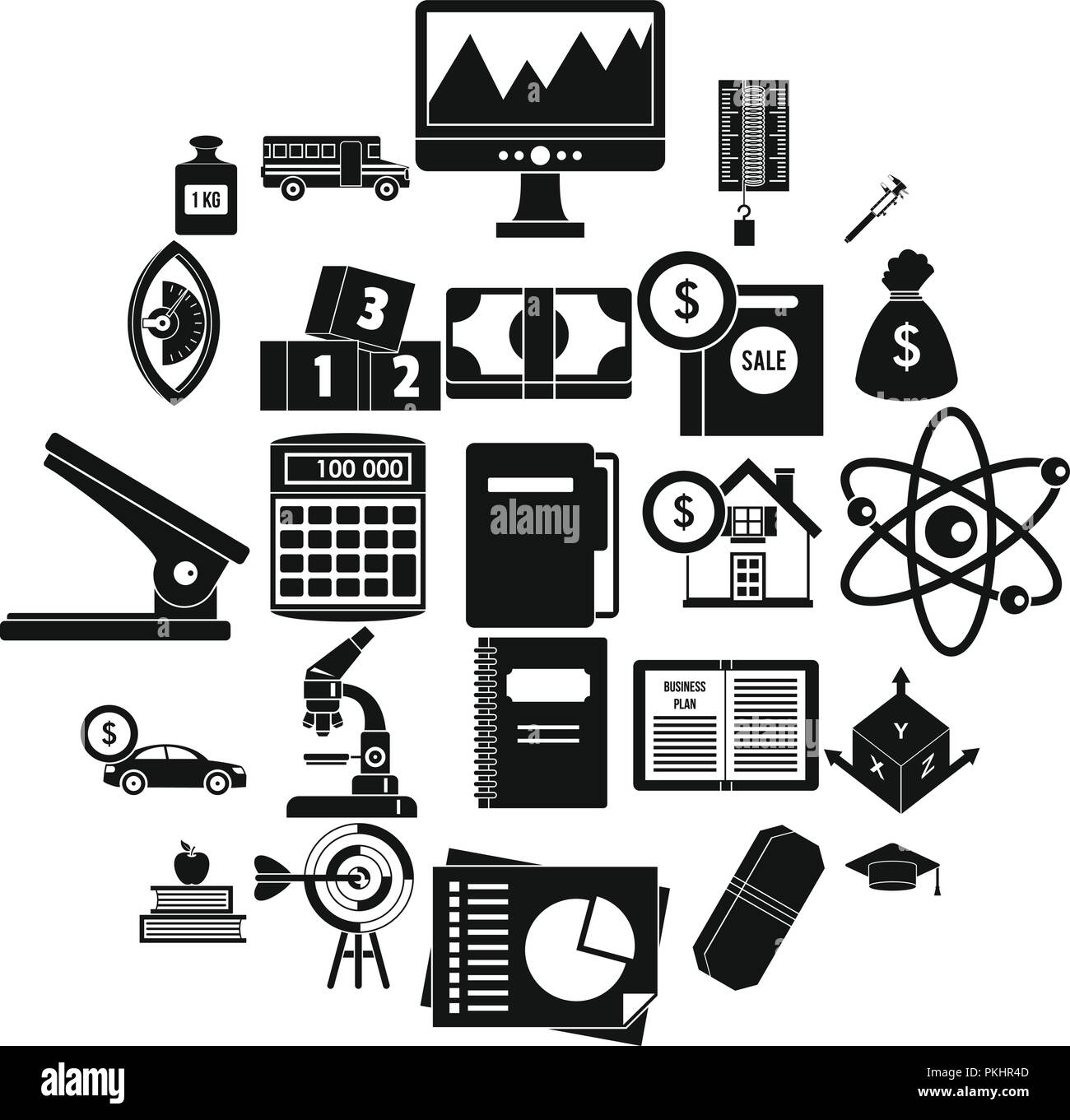 Adding calculator Stock Vector Images - Alamy