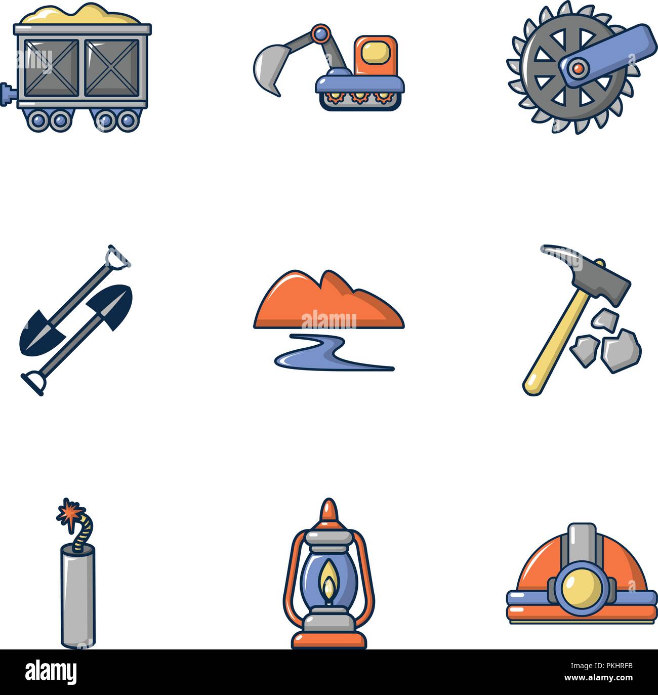 Screw conveyor Stock Vector Images - Alamy