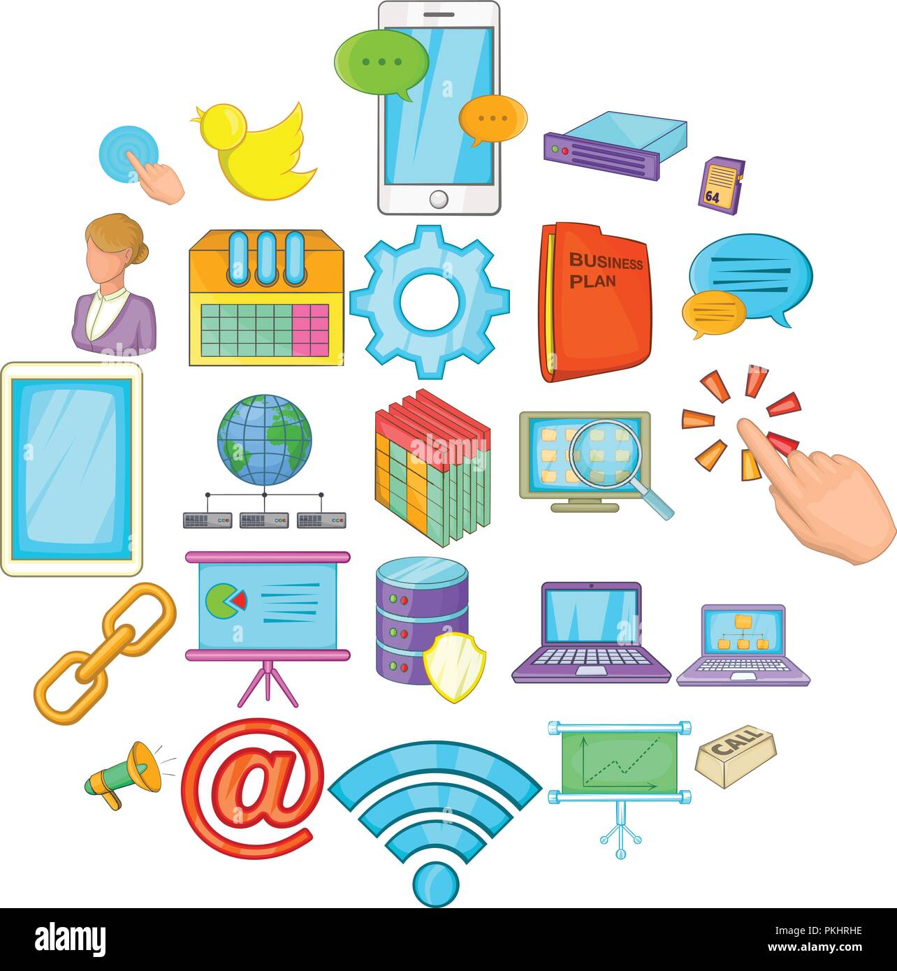 Mobile radio operator Stock Vector Images - Alamy