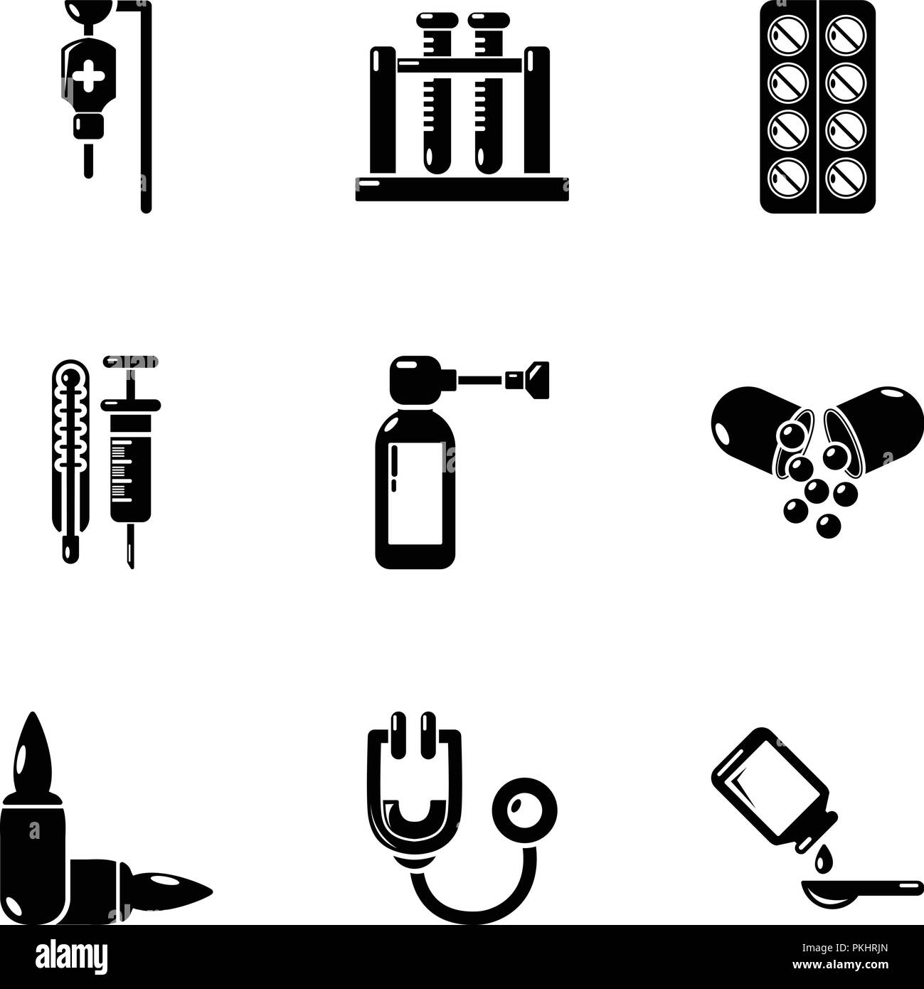 Biomedical icons hi-res stock photography and images - Alamy