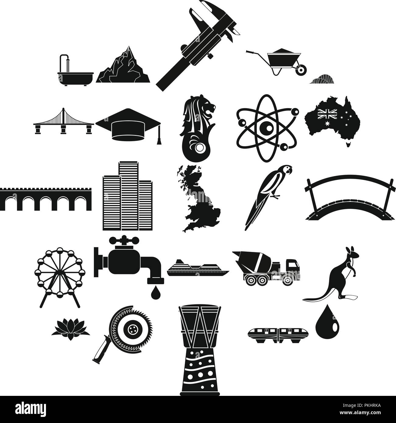 Harbour crossing Stock Vector Images - Alamy