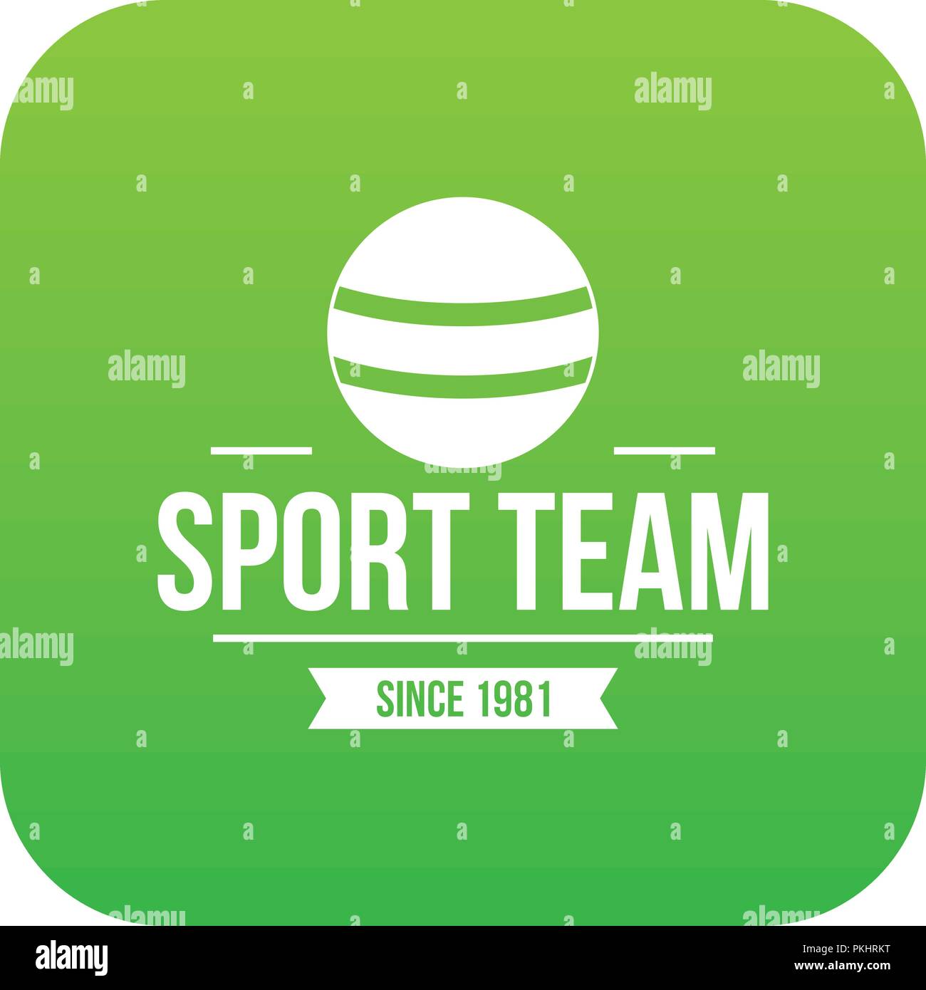 Cricket ball icon green vector Stock Vector Image & Art - Alamy