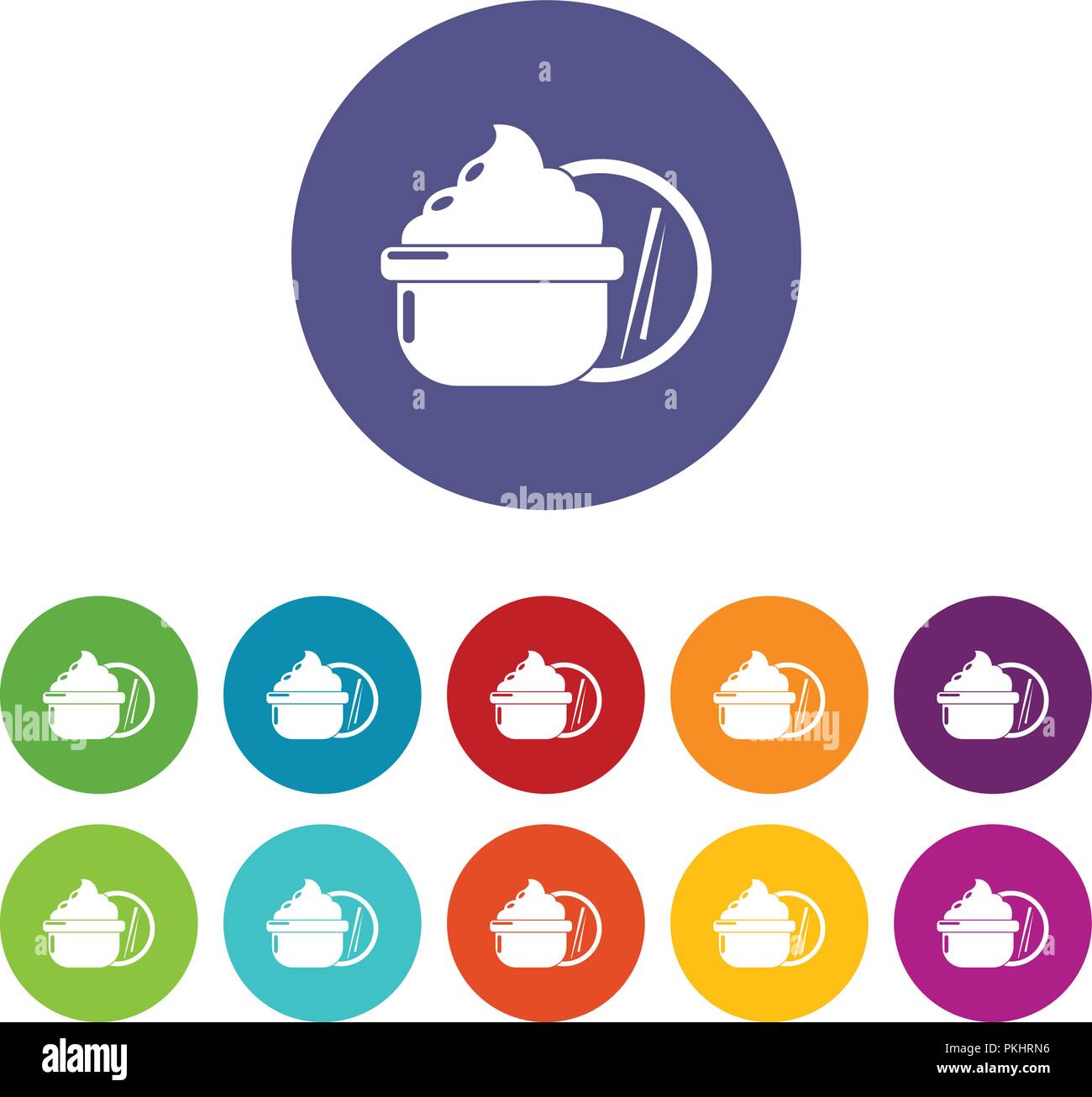 Butter plastic pack icon Stock Vector Images - Alamy