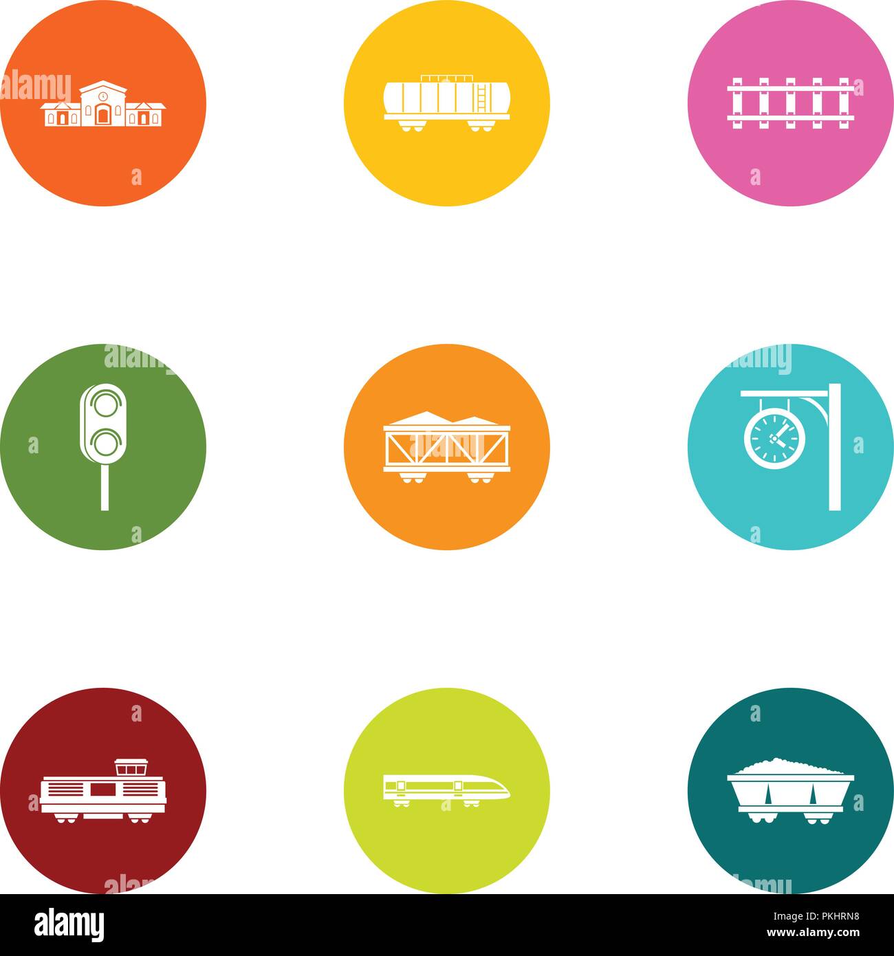 Network work rail Stock Vector Images - Alamy