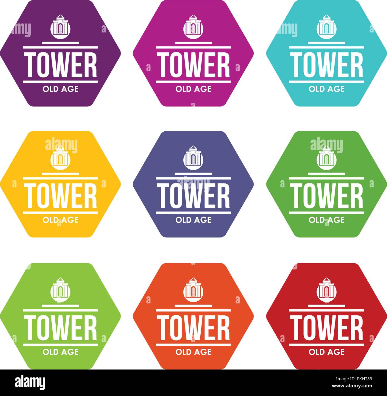 Victorian age architecture Stock Vector Images - Alamy