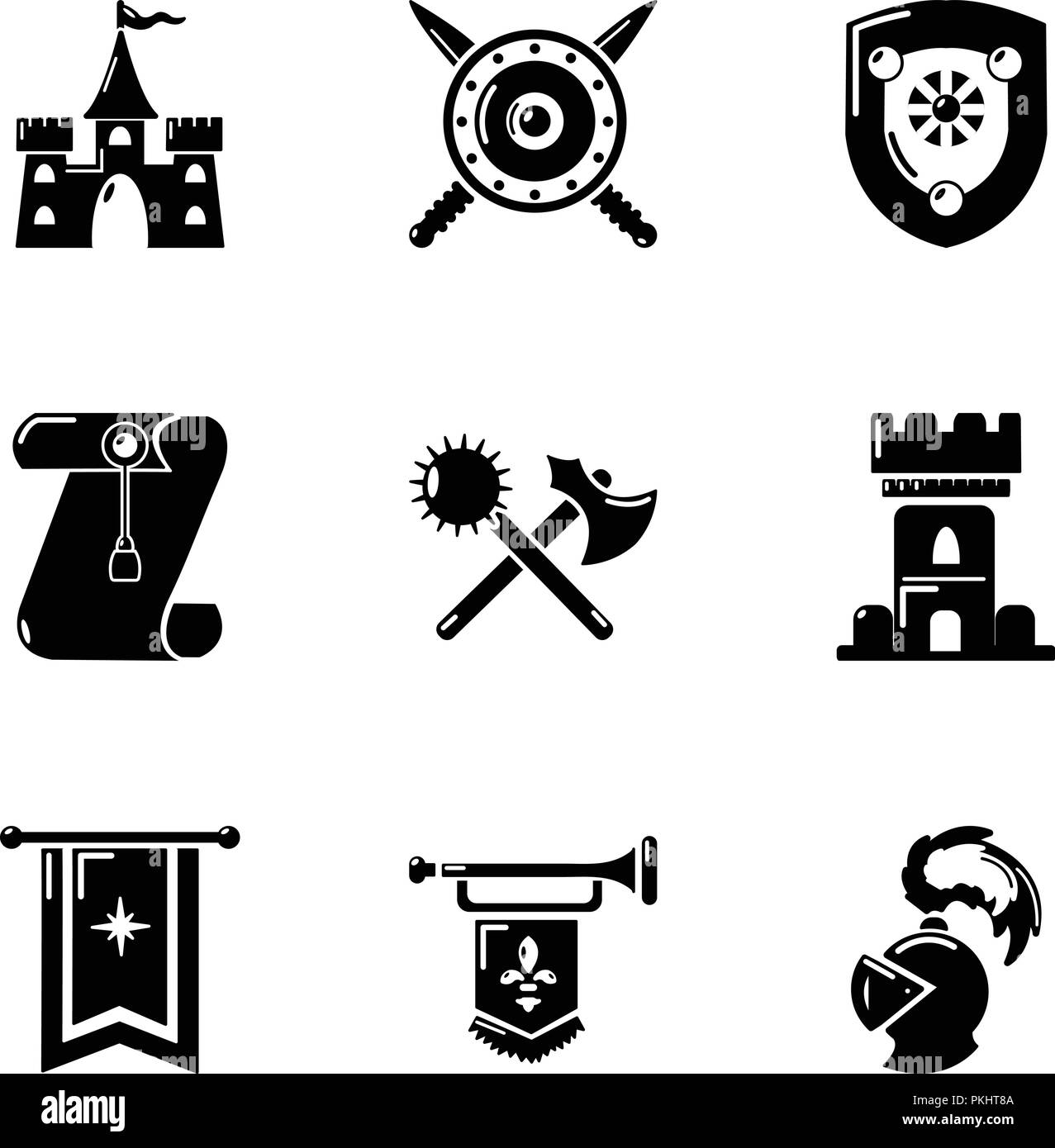 The royal joust Stock Vector Images - Alamy