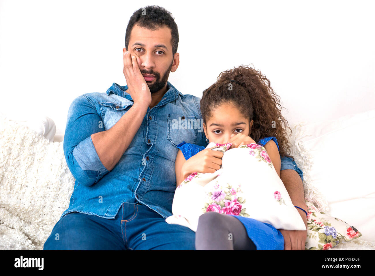 Child Scared Parent High Resolution Stock Photography and Images - Alamy