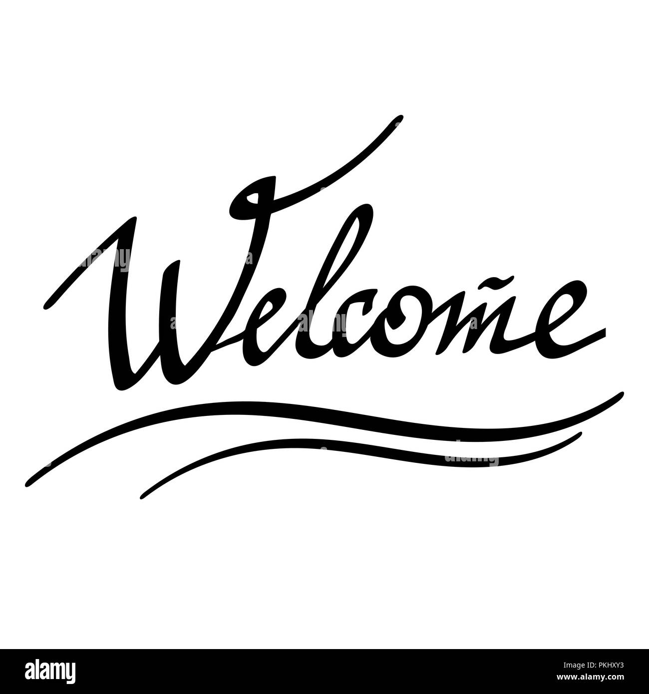 Invite welcome Black and White Stock Photos & Images - Alamy