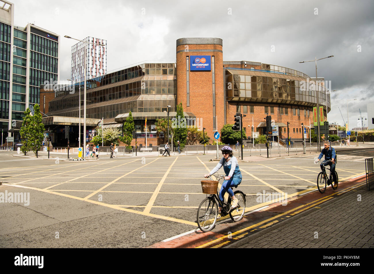 The Motorpoint arena, Cardiff city centre, Wales UK Stock Photo - Alamy