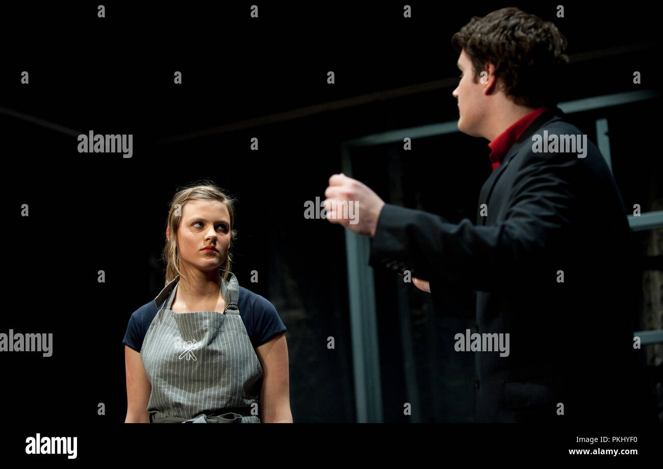 Theatre company De Dijlezonen playing "Ten Little Indians" from Agatha ...