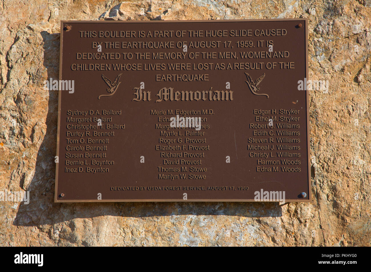 Madison river earthquake hi-res stock photography and images - Alamy