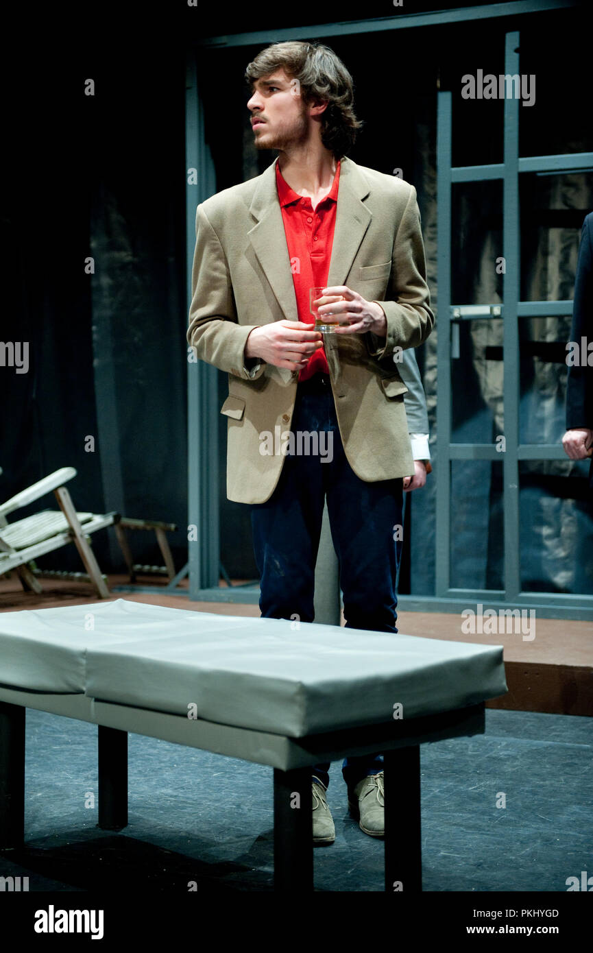 Theatre company De Dijlezonen playing "Ten Little Indians" from Agatha ...