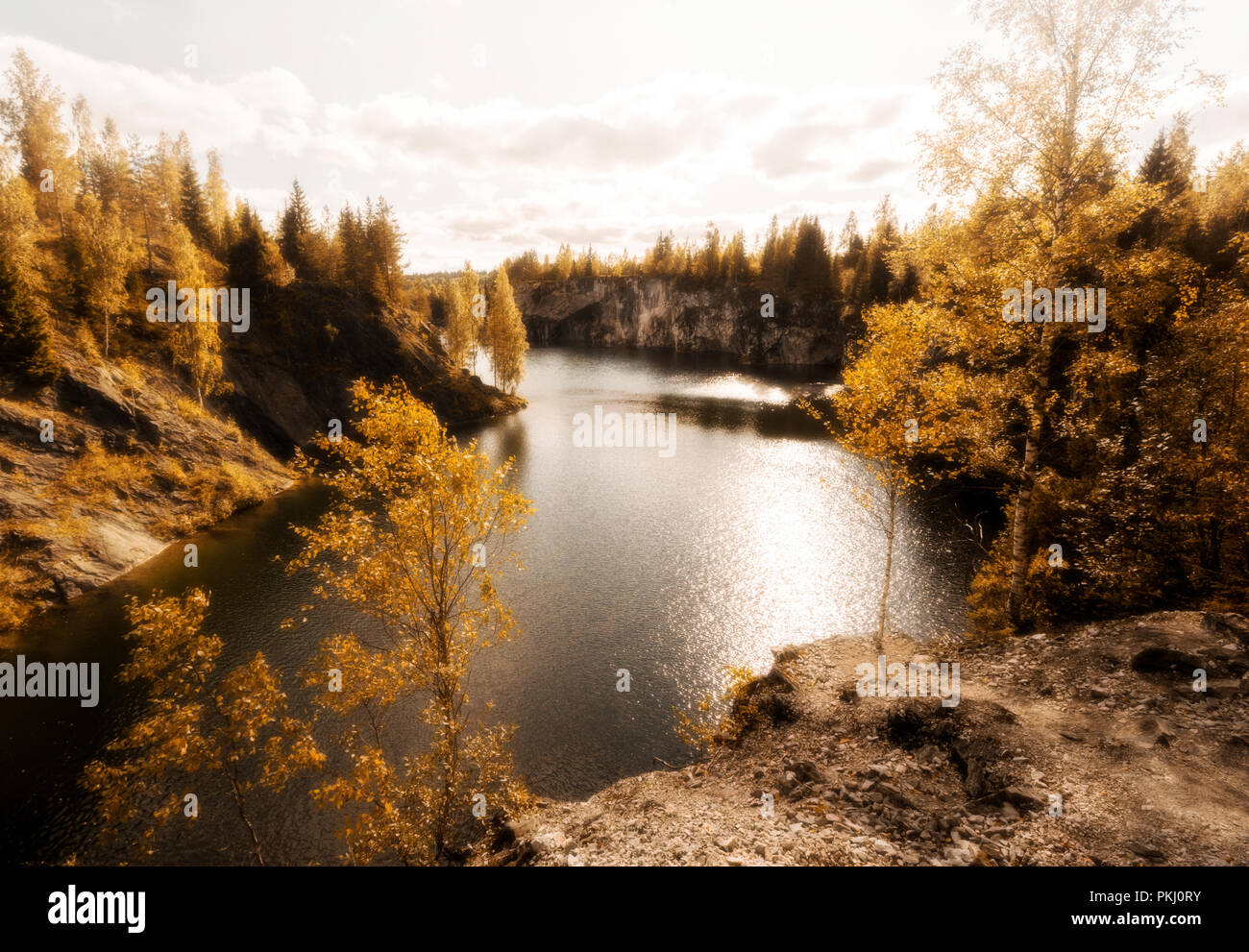 Ruskeala hi-res stock photography and images - Alamy