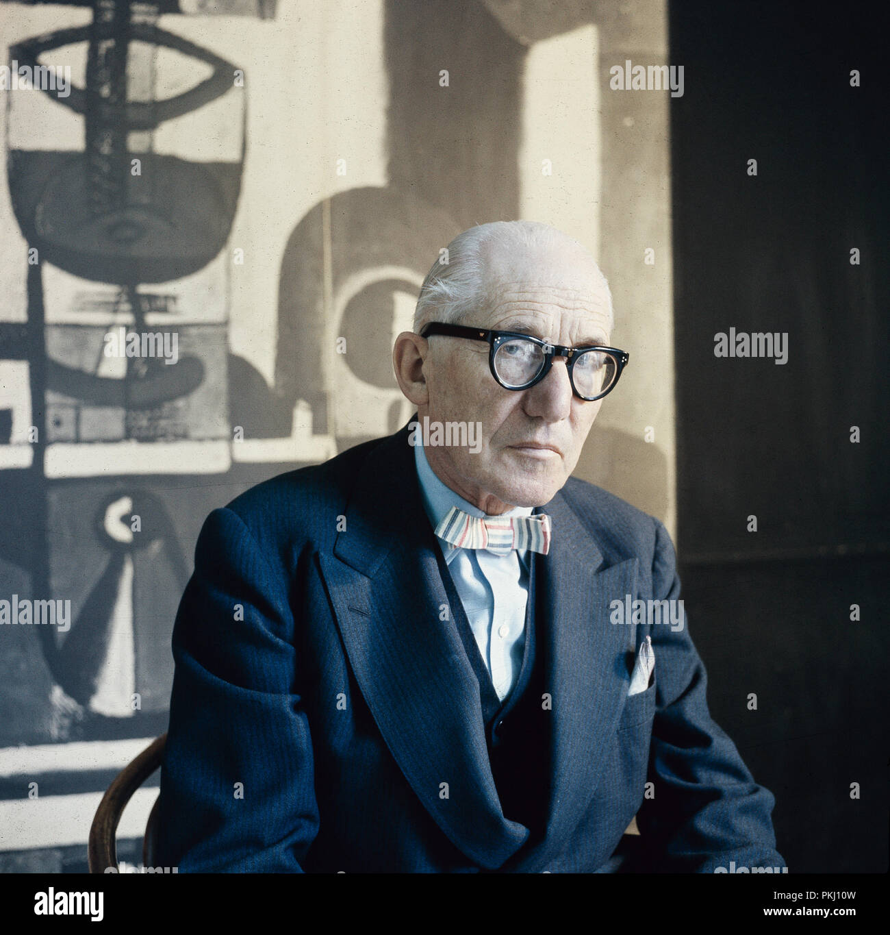 Le corbusier portrait hi-res stock photography and images - Alamy