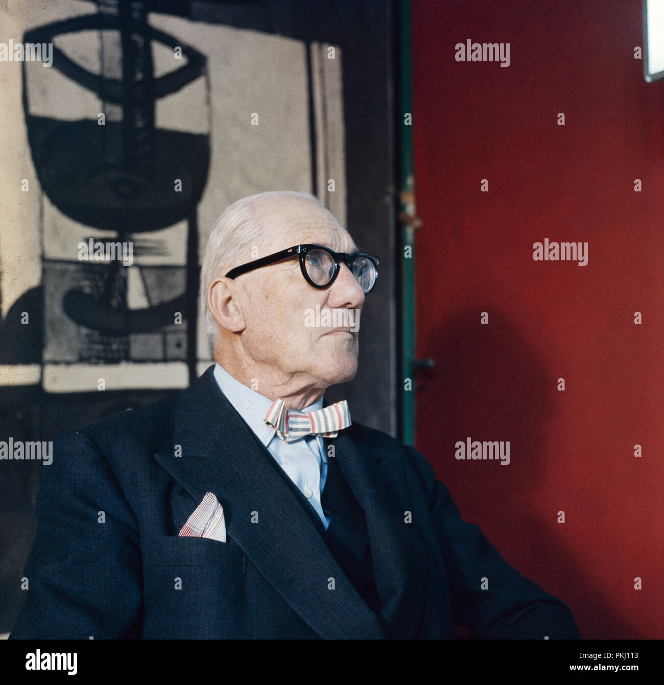 Le corbusier portrait hi-res stock photography and images - Alamy