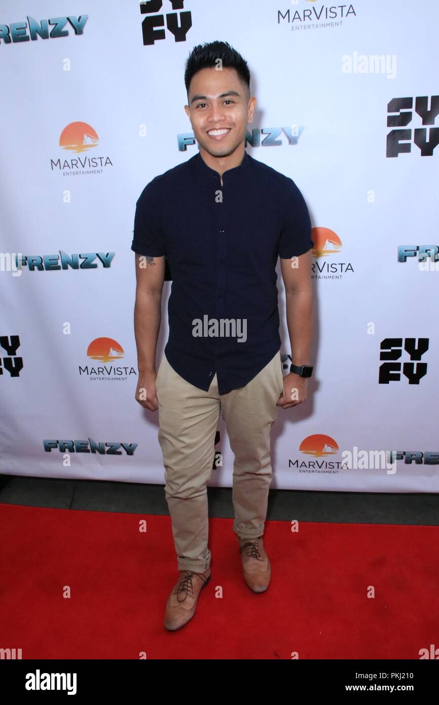 Frenzy premiere in Los Angeles, United States Featuring: Marvin Ryan ...
