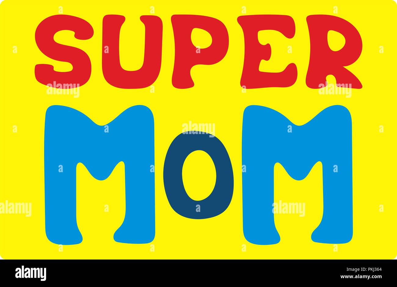 Cartoon supermom hi-res stock photography and images - Alamy