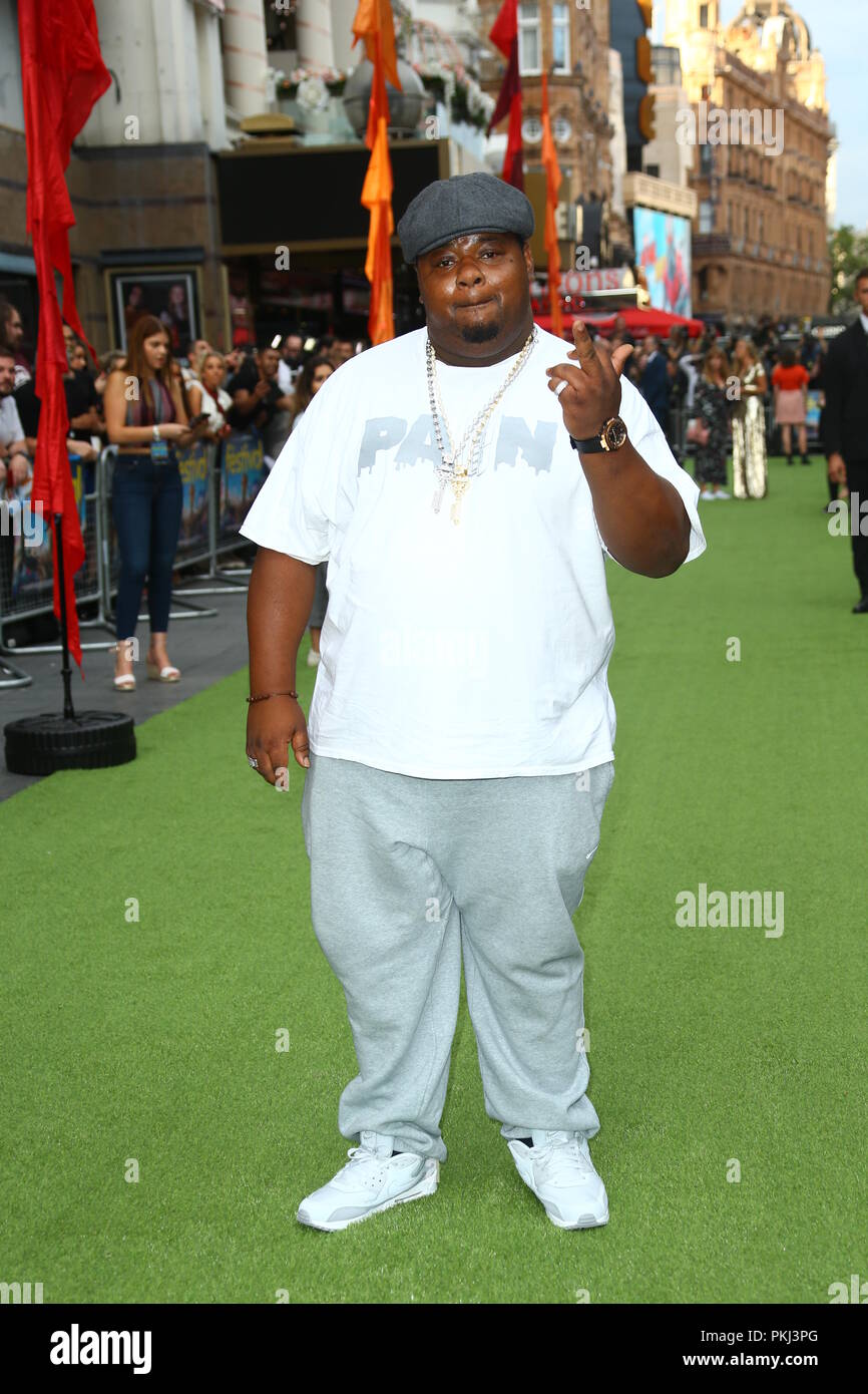 The Festival premiere in London, United Kingdom Featuring: Big Narstie ...