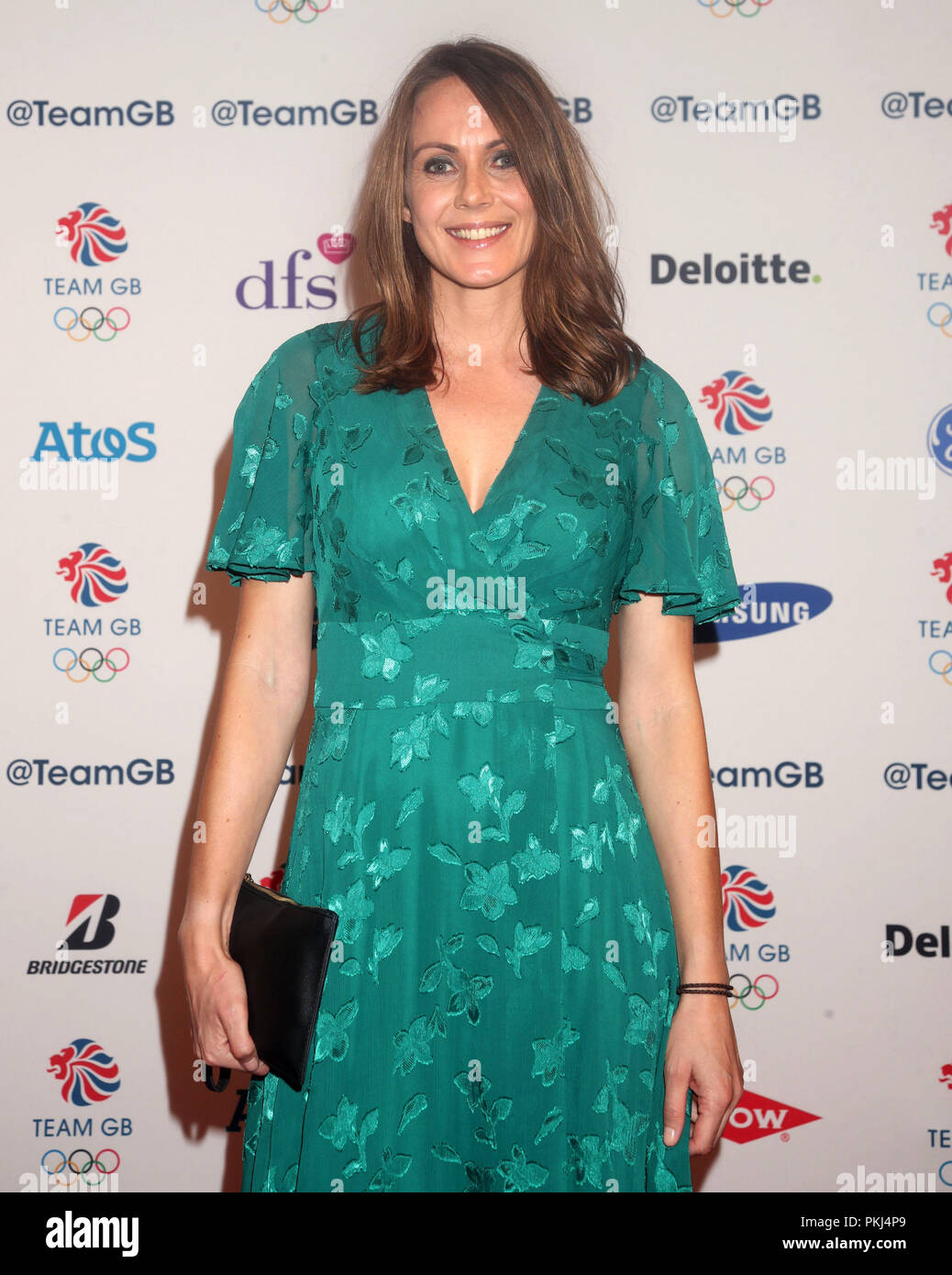 Kelly Sotherton arrives for the Team GB Ball at the Royal Horticultural ...