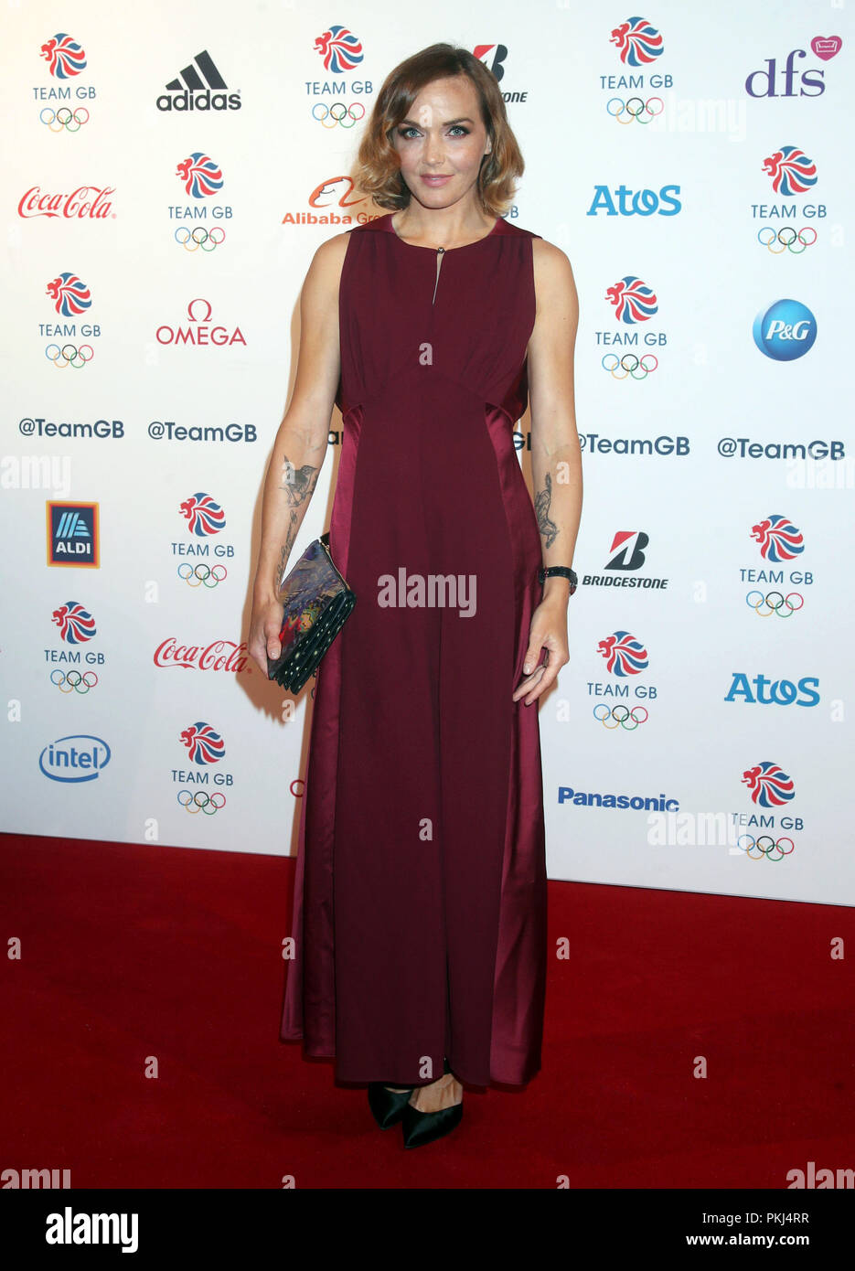 Victoria Pendleton arrives for the Team GB Ball at the Royal ...
