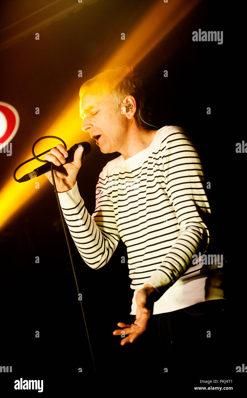 Showcase of the British electronic group Underworld for Studio Brussel ...