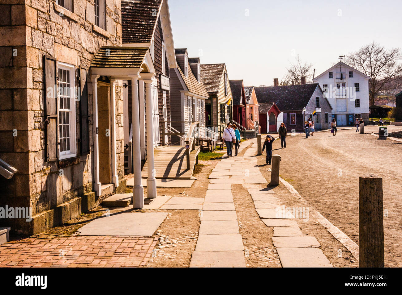 Mystic Seaport Mystic, Connecticut, USA Stock Photo - Alamy