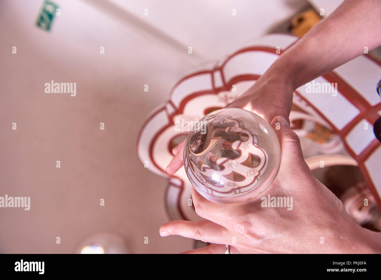 Concentrical circle stairs Stock Photo - Alamy