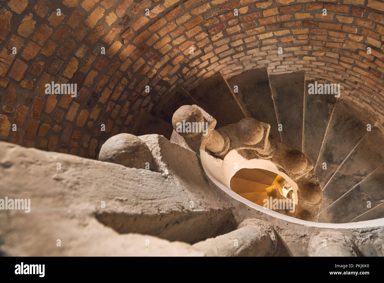 Concentrical circle stairs Stock Photo - Alamy