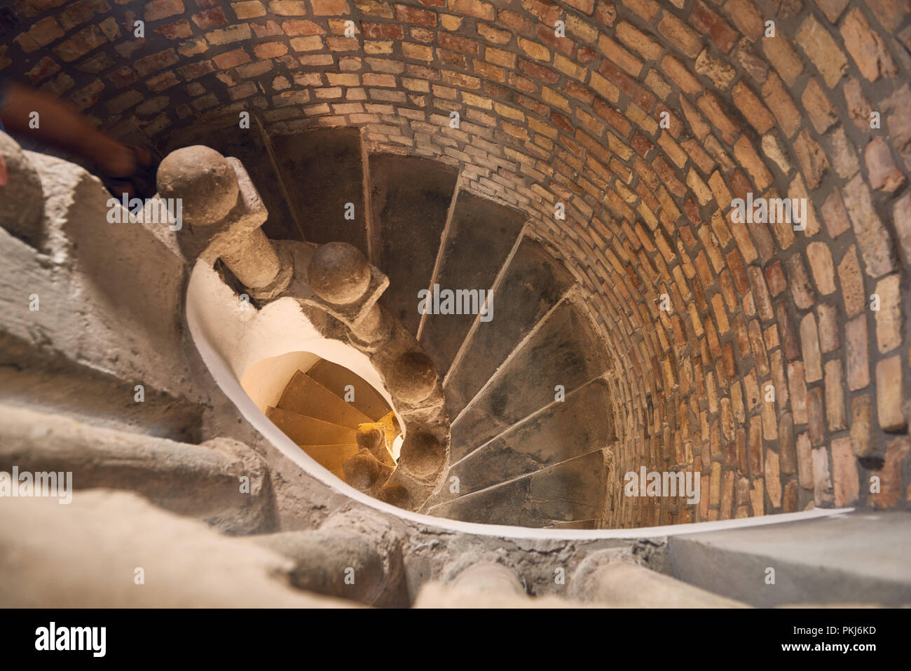 Concentrical circle stairs Stock Photo - Alamy
