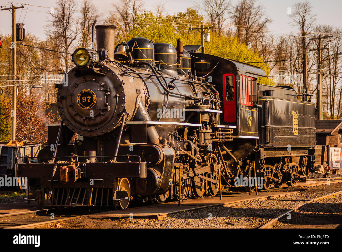Steam Train Essex, Connecticut, USA Stock Photo - Alamy