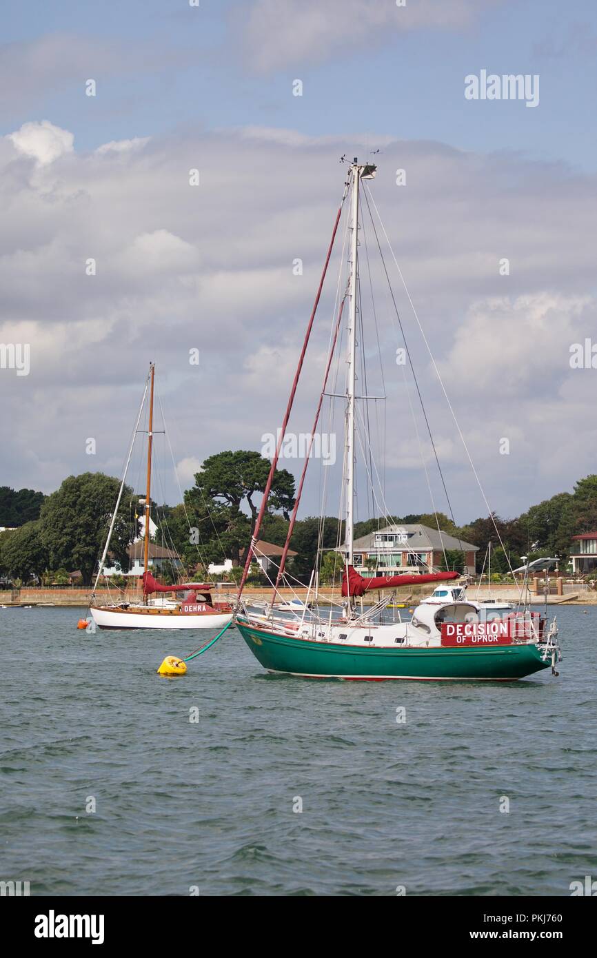 Rival 36, Decision of Upnor Stock Photo - Alamy