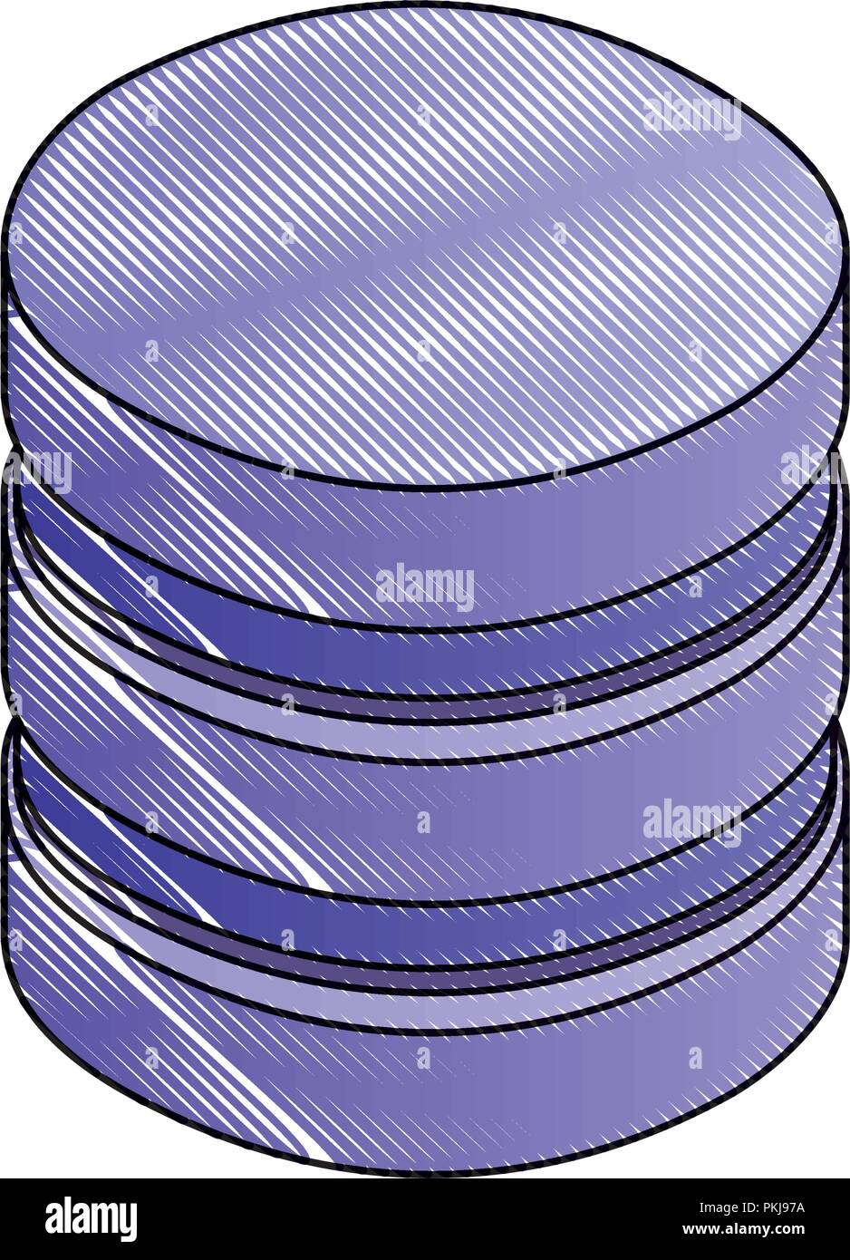 data center disks icon vector illustration design Stock Vector Image & Art - Alamy