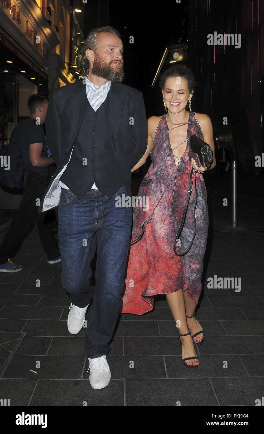 Various celebrities seen leaving The Festival Premier Cineworld ...