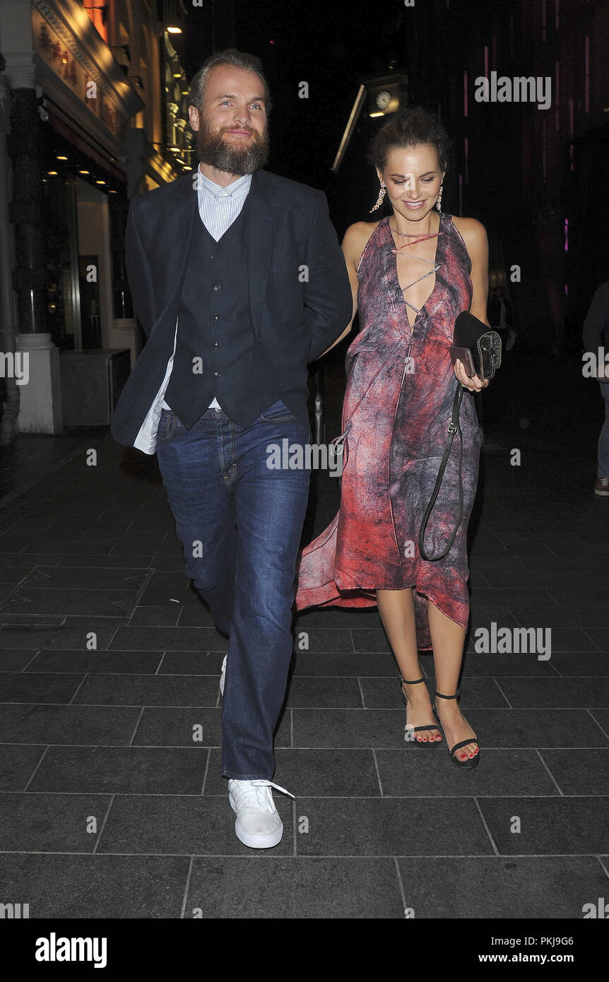 Various celebrities seen leaving The Festival Premier Cineworld ...