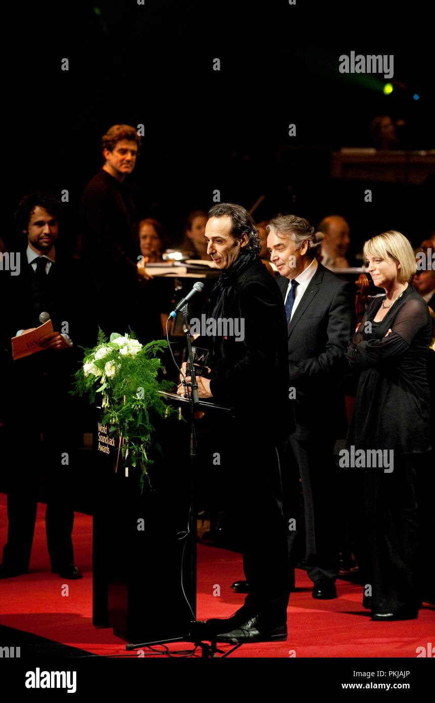 French film composer Alexandre Desplat at the 10th World Soundtrack ...